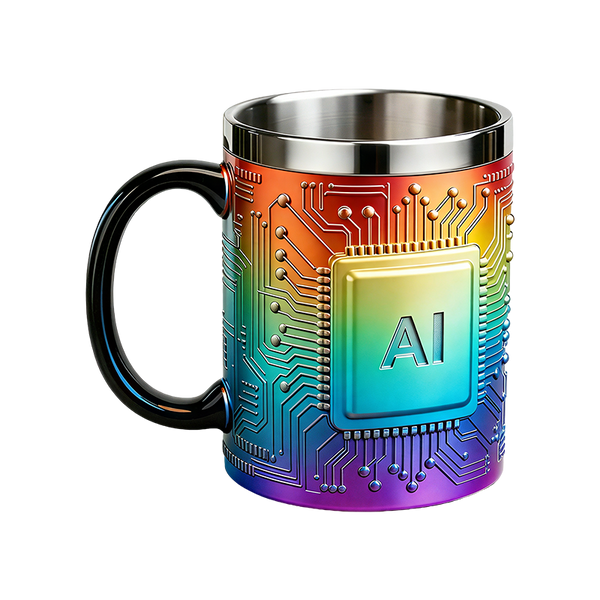 SheremArt™ AI Insignia Mug – Hilipert